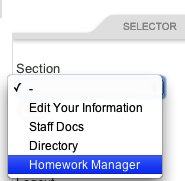 LH Homework Manager